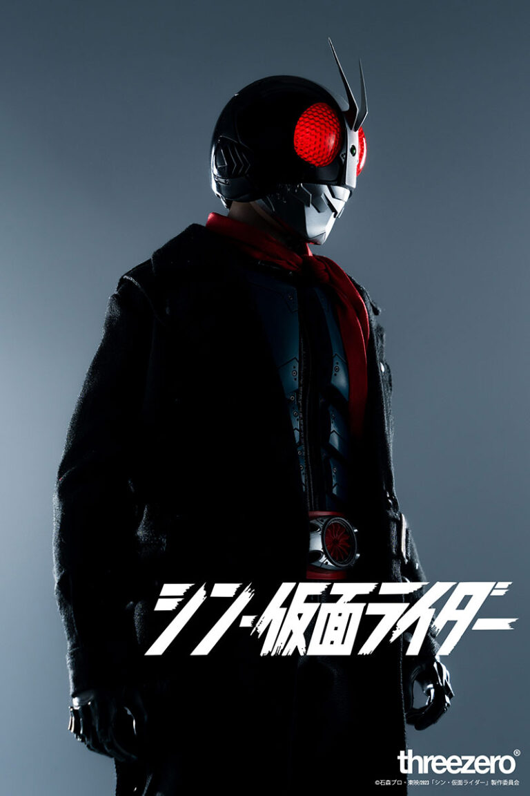 ThreeZero Shin Kamen Rider FigZero 1/6 Action Figures Previewed