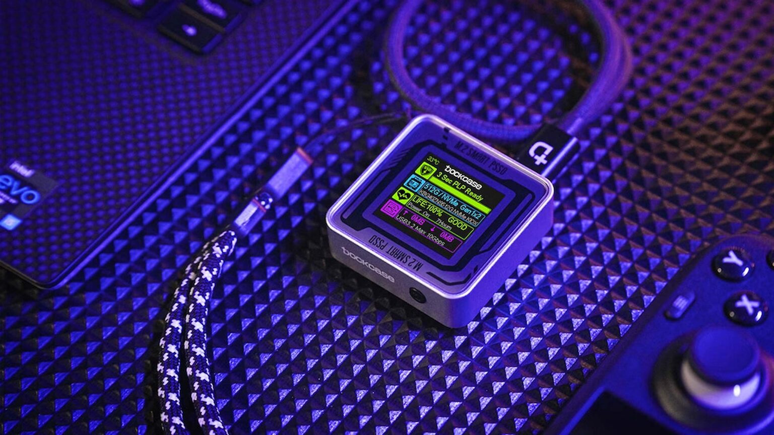 Dockcase M.2 NVMe Smart SSD Enclosure Shrunken To Just 1.7-inch