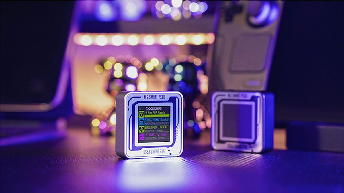 Dockcase M.2 NVMe Smart SSD Enclosure Shrunken To Just 1.7-inch