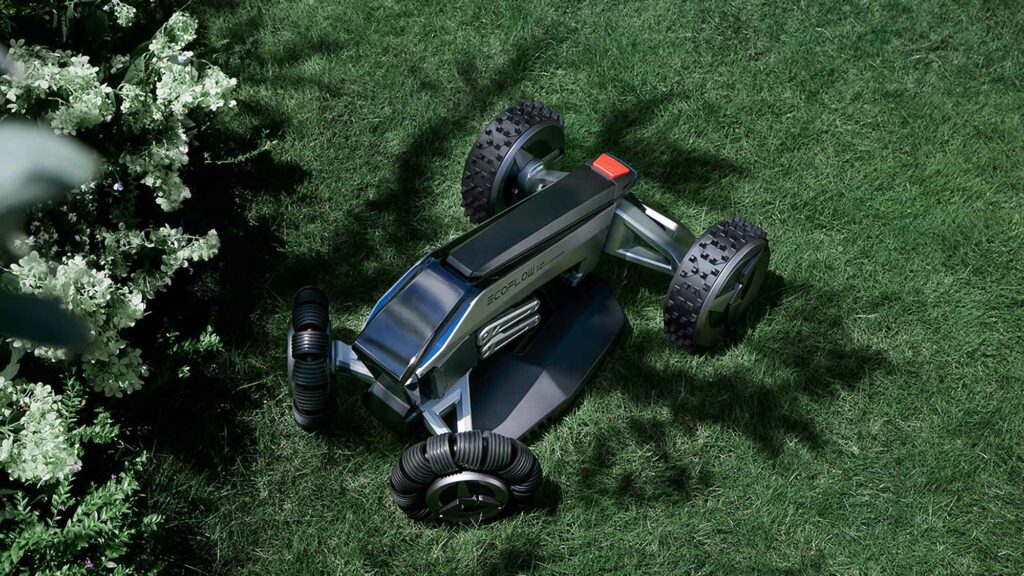 EcoFlow Ventures Into Robotic Lawn Mower With A Moon Rover-like Machine