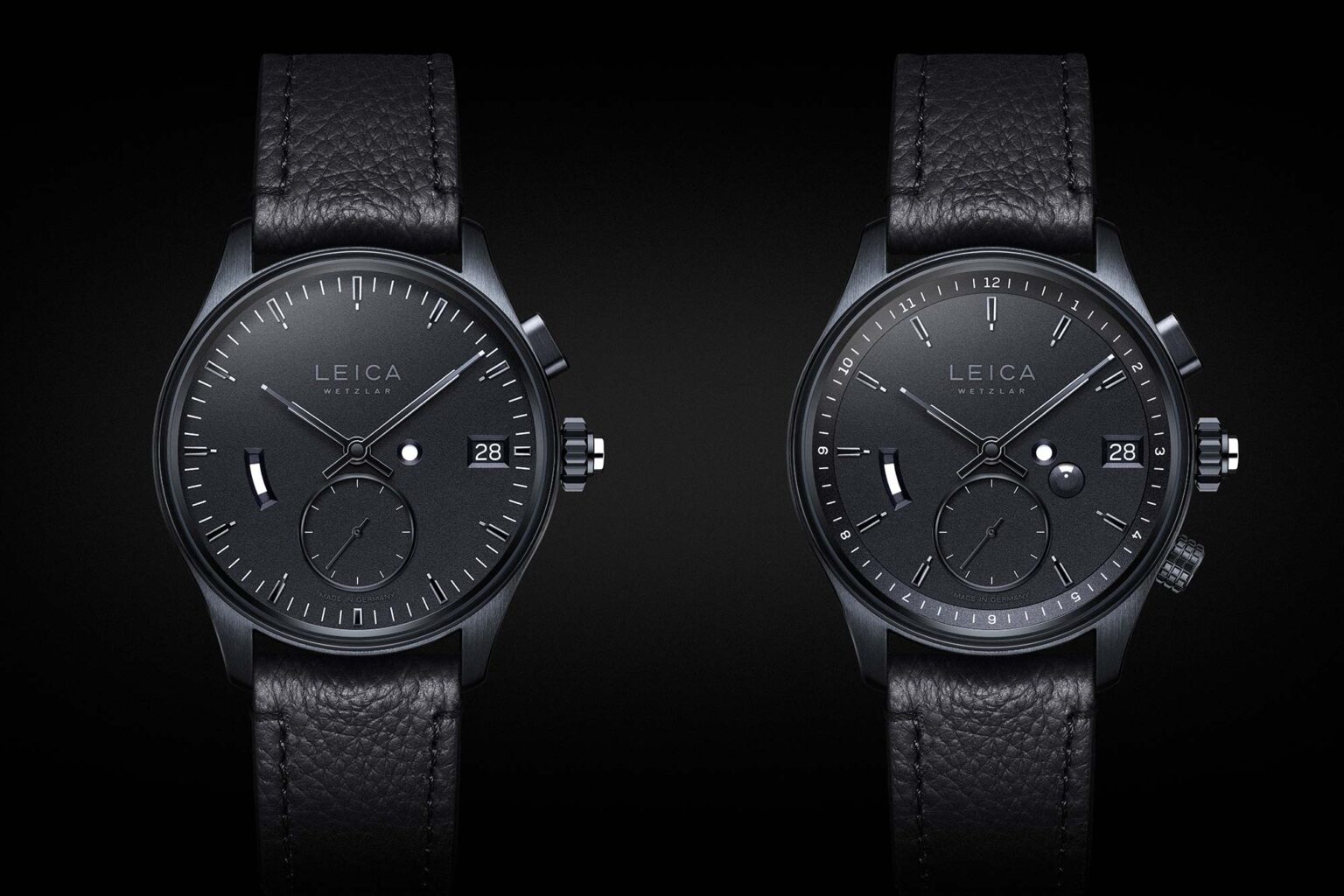 Leica Watch Monochrom Edition: It’s The Leica Watch… Without Colors