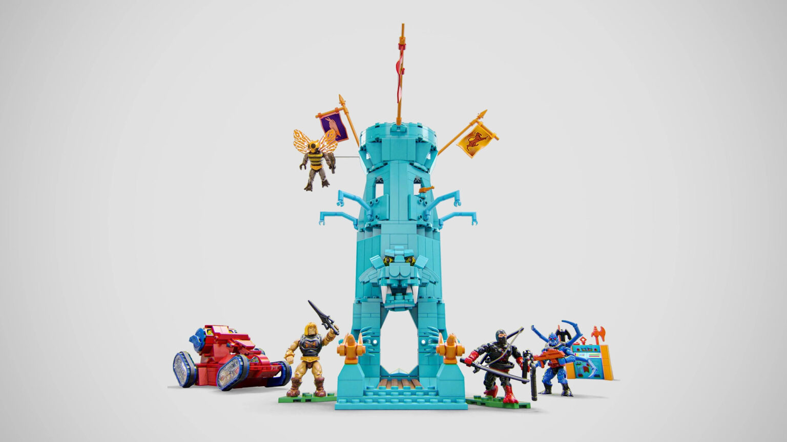 MEGA Masters Of The Universe Eternia Battleground Building Set Pre ...