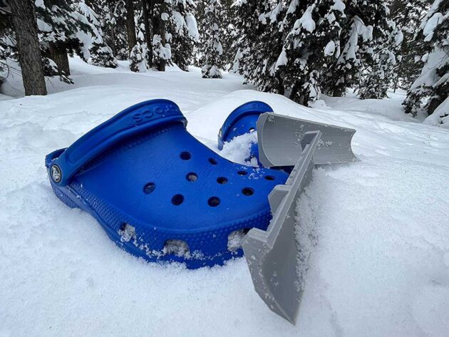 The Original Snow Plow Croc Charm Attachment: Turn Your Crocs Into A ...