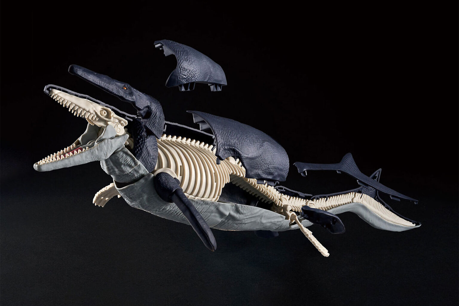 Bandai Planosaurus Mosasaurus Model Kit Lets You Learn About The King ...