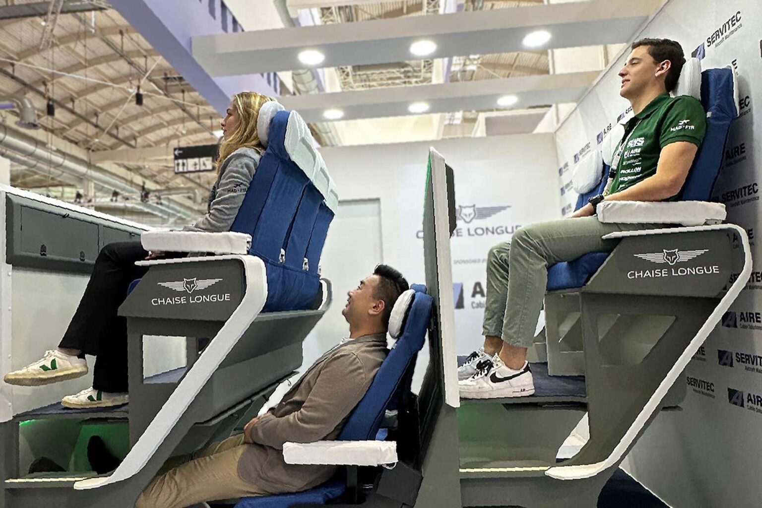 Chaise Longue, The Double Deck Economy Seat Concept, Is Very Much Alive