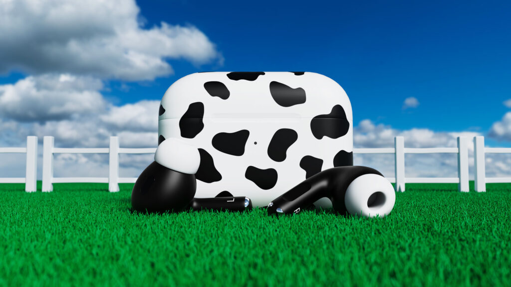 Colorware Gave AirPods Pro 2nd Generation A Cow Makeover And It Looks ...