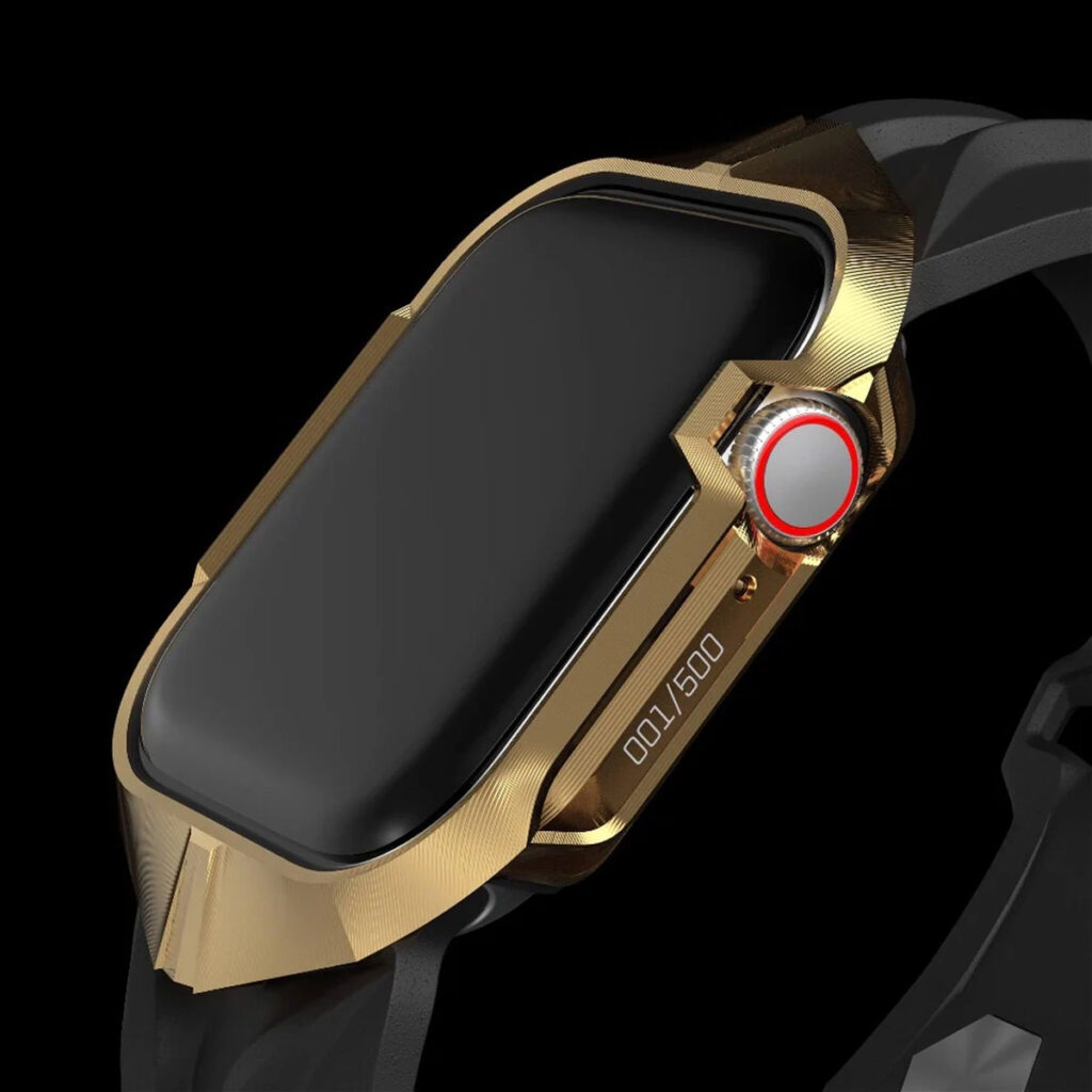 GRAY Cyber Watch Lends A Titanium Case To Your Apple Watch Series 7/8