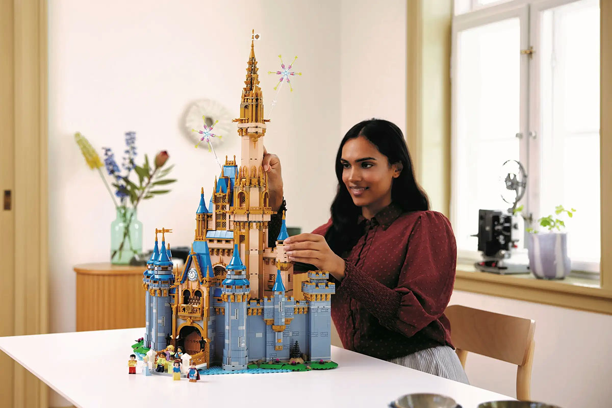 LEGO Celebrates Disney 100 With A New Adult Collectible Disney Castle Set