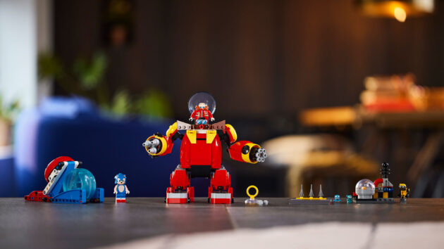 Lego Sonic Vs Dr Eggmans Death Egg Robot Set The Boss Fight Level