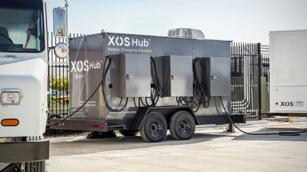 Xos Trucks Introduces Second Generation Xos Hub Mobile Charging ...