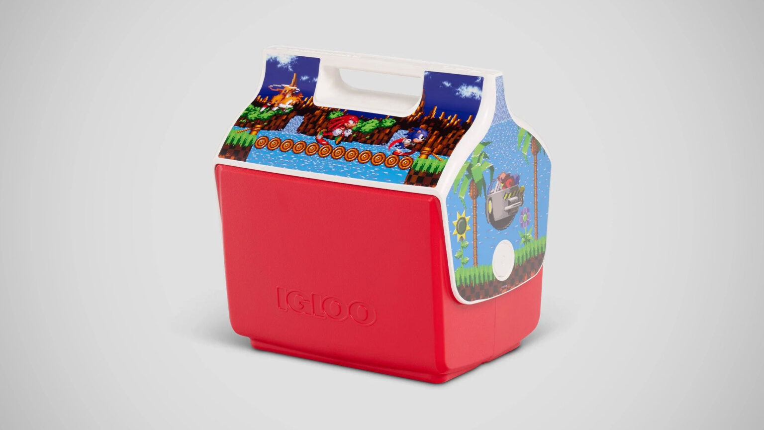 Sonic The Hedgehog Arrives To Igloo Coolers Little Playmate 7 Qt Cooler