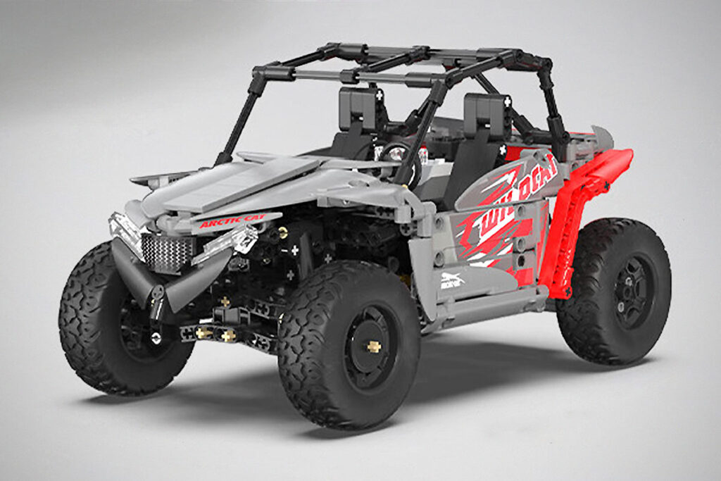 CaDA Officially Licensed Arctic Cat Wildcat XX Technic-style Building Kit