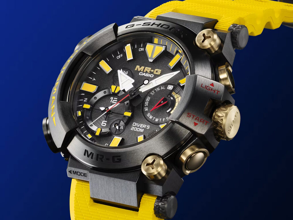 Casio G-Shock MR-G Frogman MRGBF1000E1A9 Diving Watch Pays Homage To ...