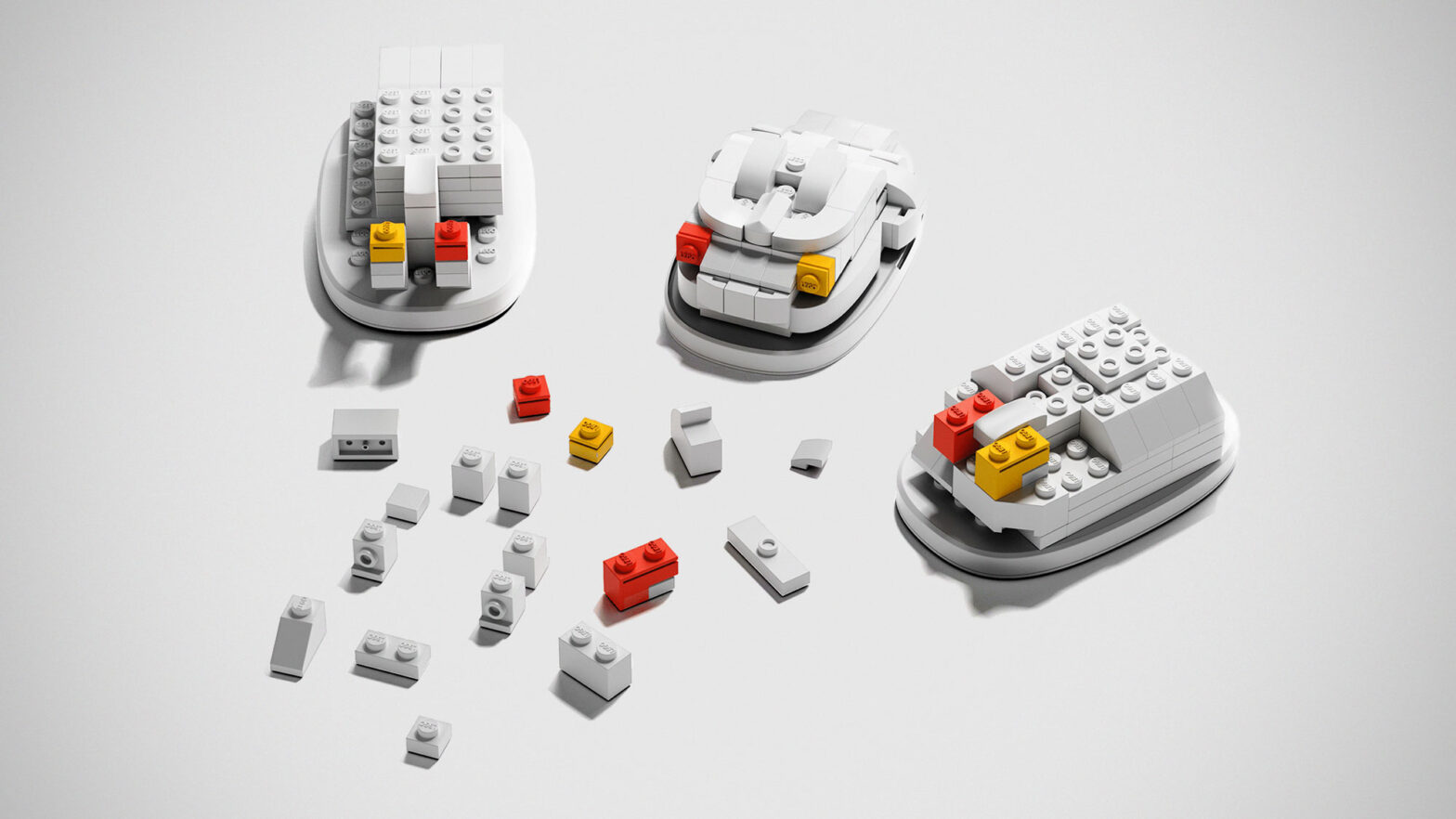 Some Designers Dreamed Up A Mouse Customizable With LEGO Bricks