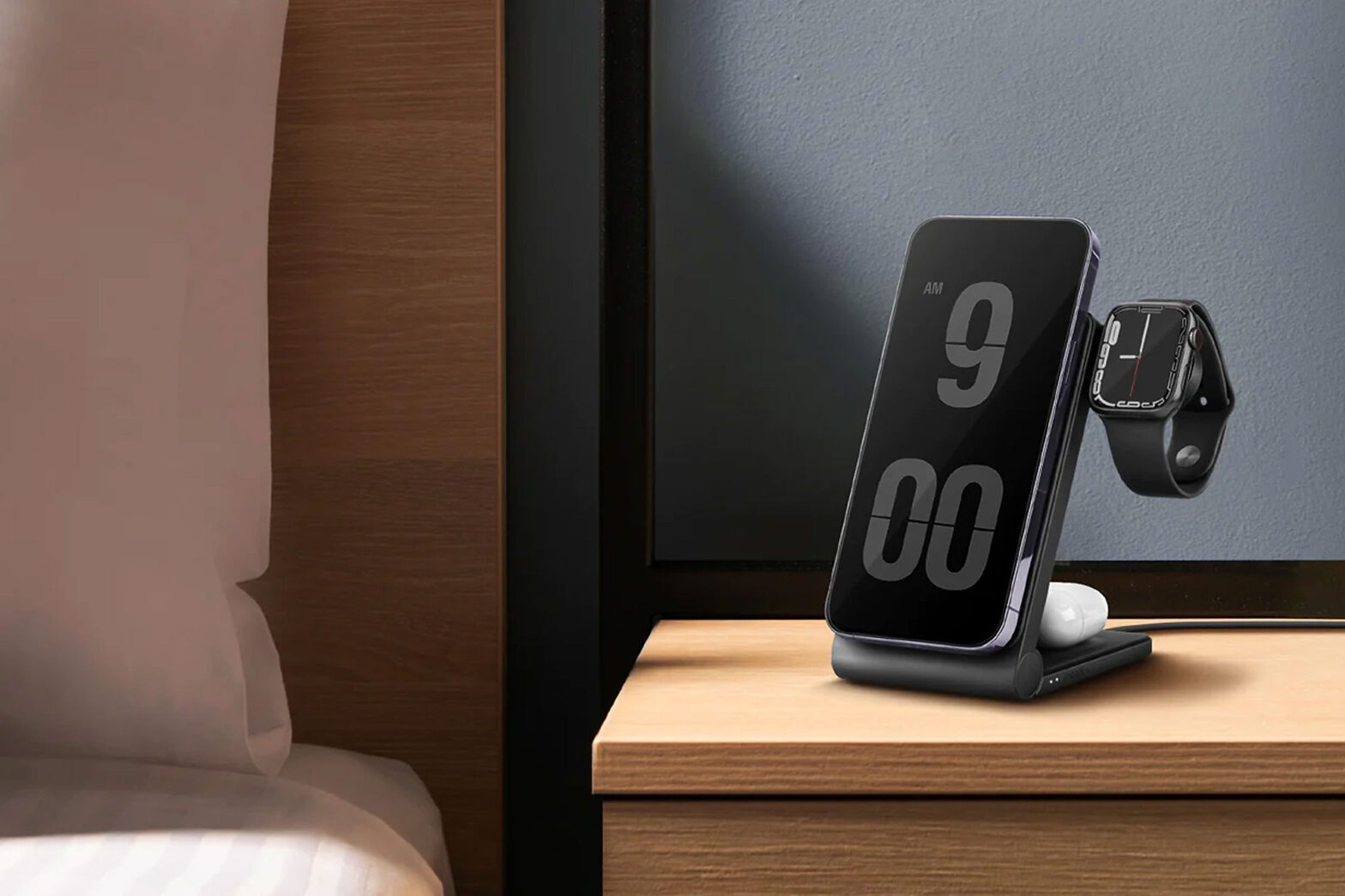 Energea MagTrio 3-in-1 MagSafe Compatible Wireless Charging Dock: An ...