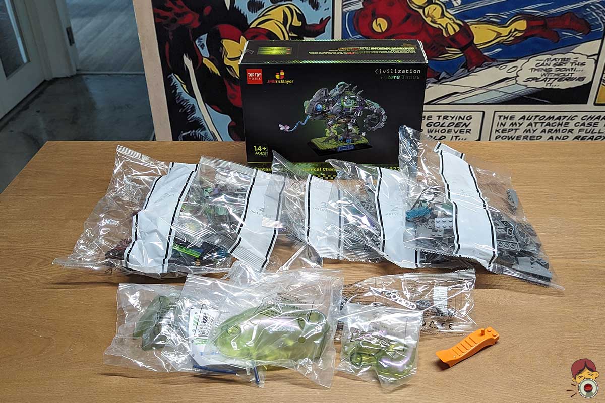 JMBricklayer Chameleon 70124 Brick-building Set: Unique Build That ...