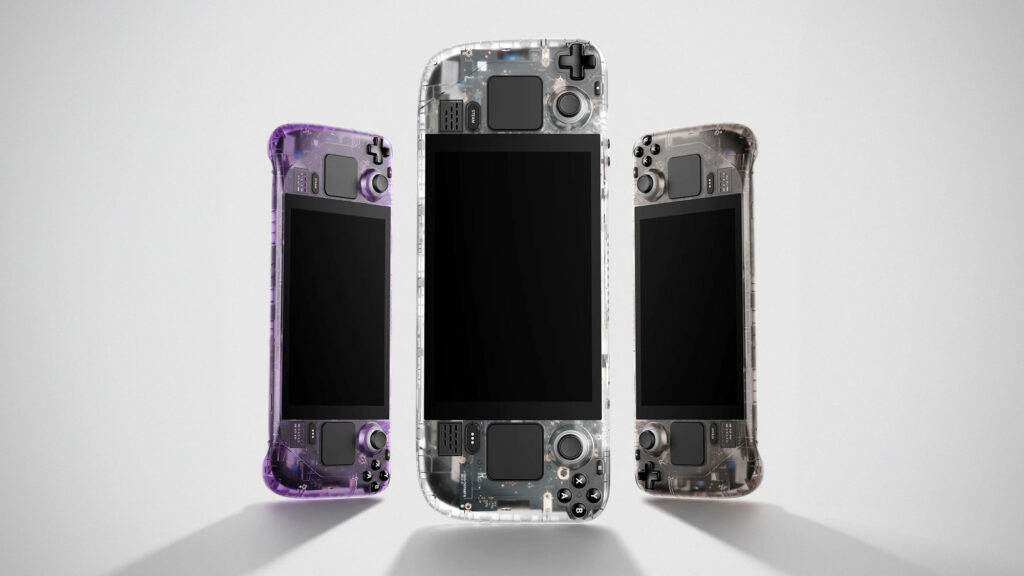 JSAUX Transparent Front Cover For Steam Deck: A Fully Transparent Steam ...