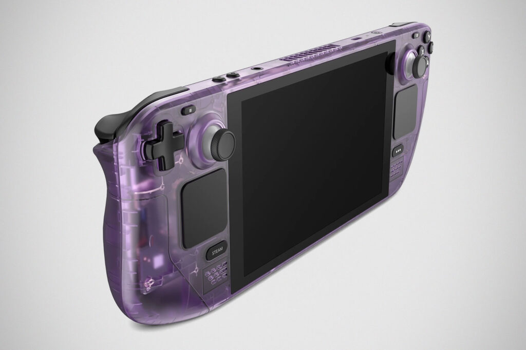 JSAUX Transparent Front Cover For Steam Deck: A Fully Transparent Steam ...