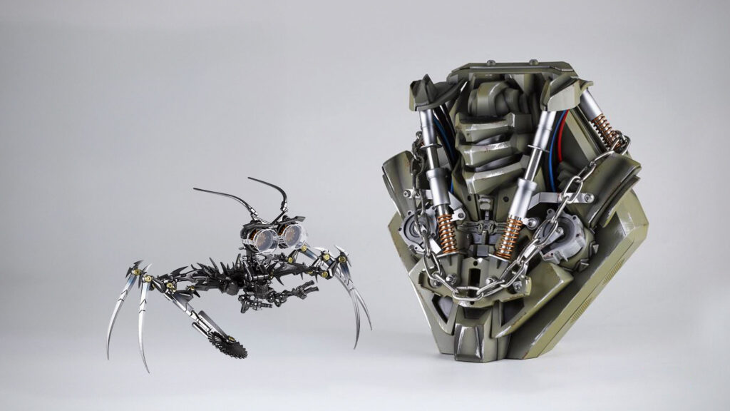 KBGO x Killerbody Transformers Collectible Scalpel Figure And Bluetooth ...