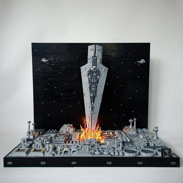 Check Out This Executor Crash MOC Featuring The New LEGO Super Star ...