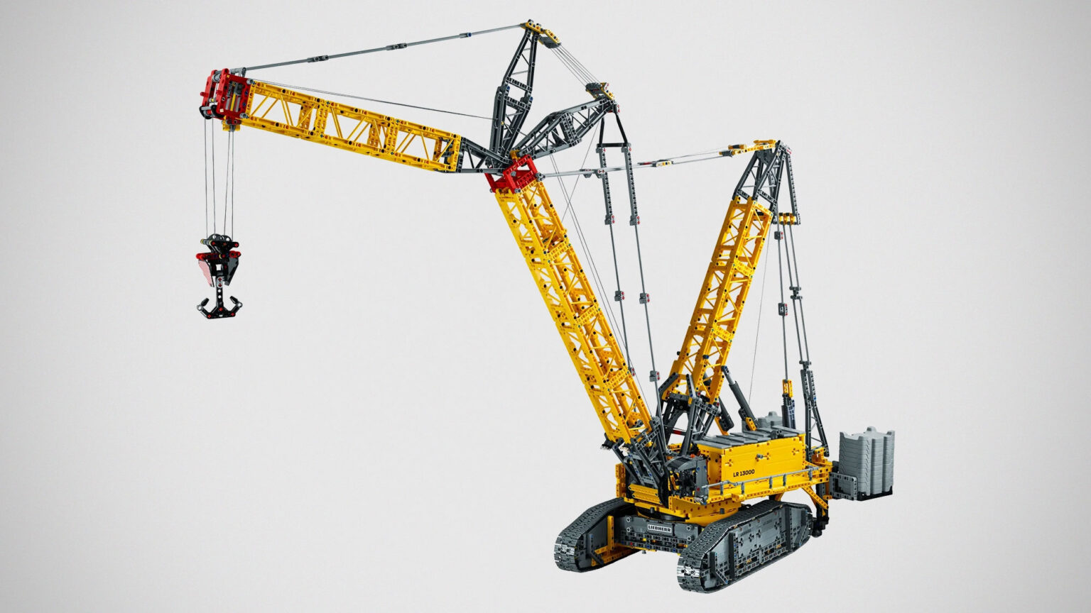 LEGO Technic Liebherr Crawler Crane LR 13000 (42146) Towers At An ...