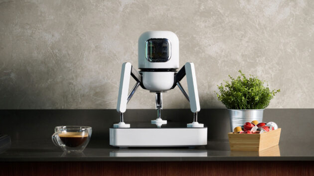 LG’s First-ever Capsule Coffee Machine Looks Like 3-legged Robot On A ...