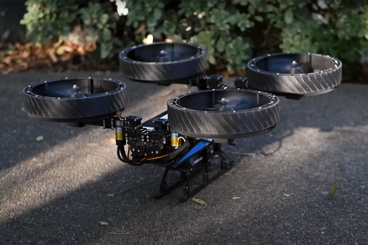 This Is M4, A Bioinspired Robot That Flies, Rolls, Crawls, And More