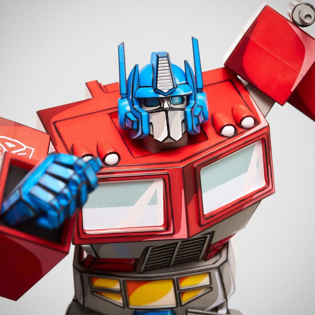 Numskull Official Transformers Optimus Prime Statue And Transformers ...