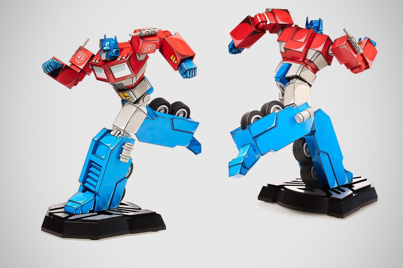 Numskull Official Transformers Optimus Prime Statue And Transformers ...