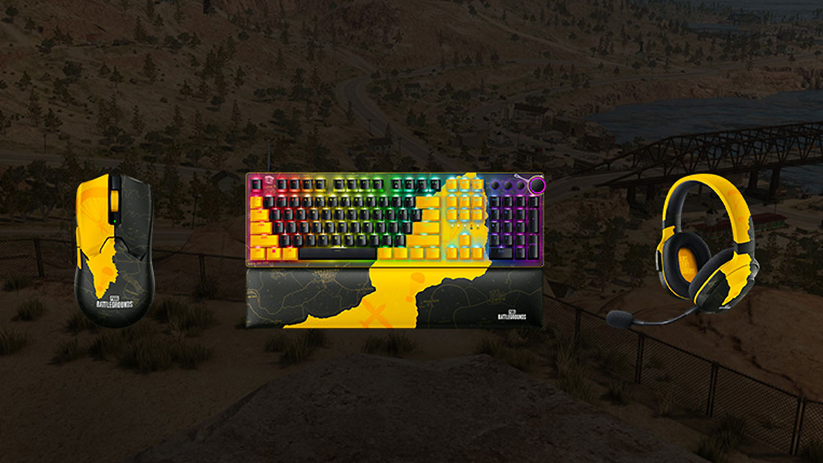 Razer x PUBG: BATTLEGROUNDS Collection: Razer Gear Decorated With PUBG ...