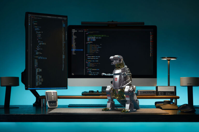 Robosen Transformers Grimlock Auto-Converting Robot: It’s A Walking ...