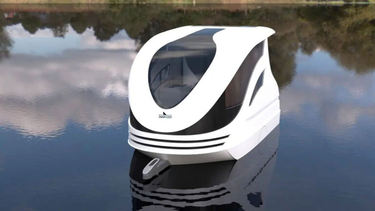 Sealvans Amphibious Caravan Lets You Camp On Land Or On Open Waters