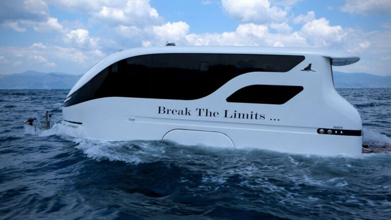 Sealvans Amphibious Caravan Lets You Camp On Land Or On Open Waters