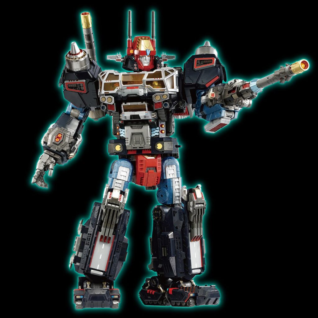 Takara Tomy Diaclone DA-100 Aerial Mobile Fortress Joins DA-95 Robot ...