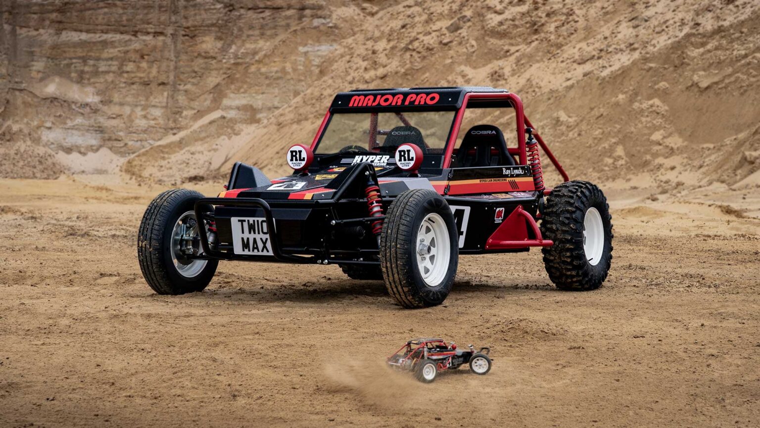 Tamiya Wild One MAX, The Full-scale, Road-legal 1985 Tamiya Wild One RC ...