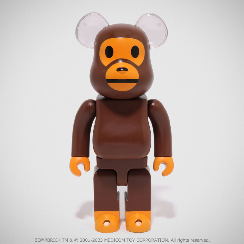 BAPE Celebrates 30th Anniversary With Baby Milo BE@RBRICK “Ear Clear ...