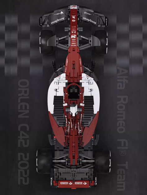CaDA Officially Licensed Alfa Romeo F1 Team ORLEN C42 2022 Building Set ...