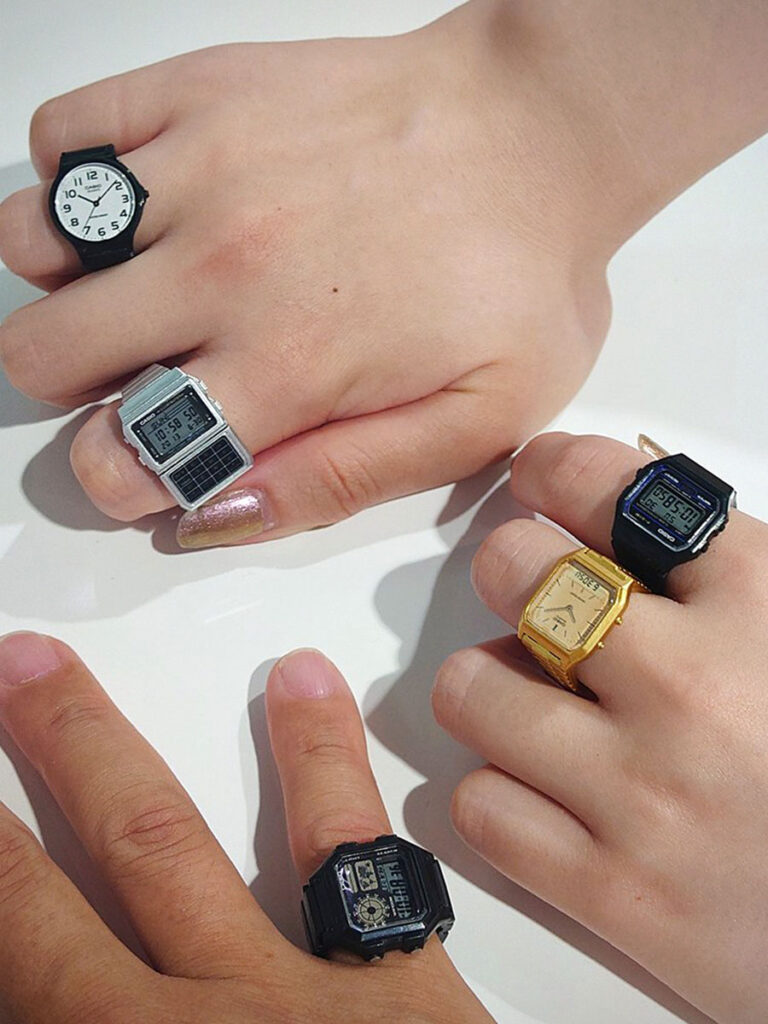 Iconic Casio Timepieces Turned Into Super Cool Looking Rings By Toy ...