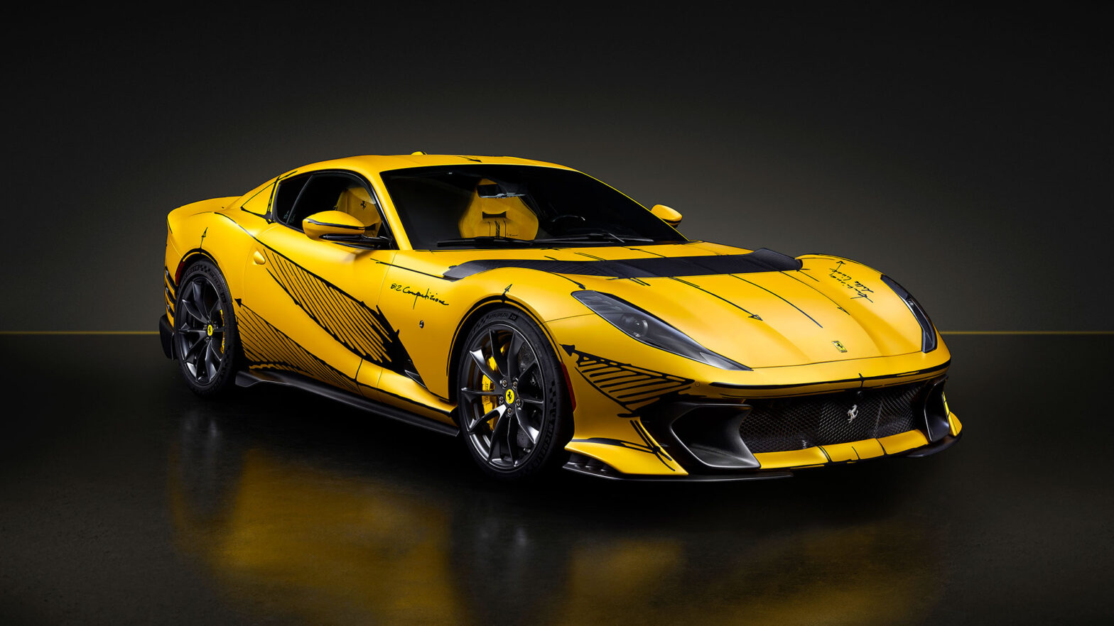 This Is The Ferrari Tailor Made 812 Competizione, It Looks Like It Has ...