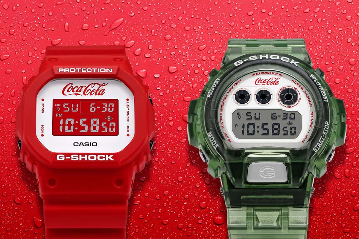 Limited Edition Coca-Cola x G-Shock Wristwatches: One Of Them Took ...