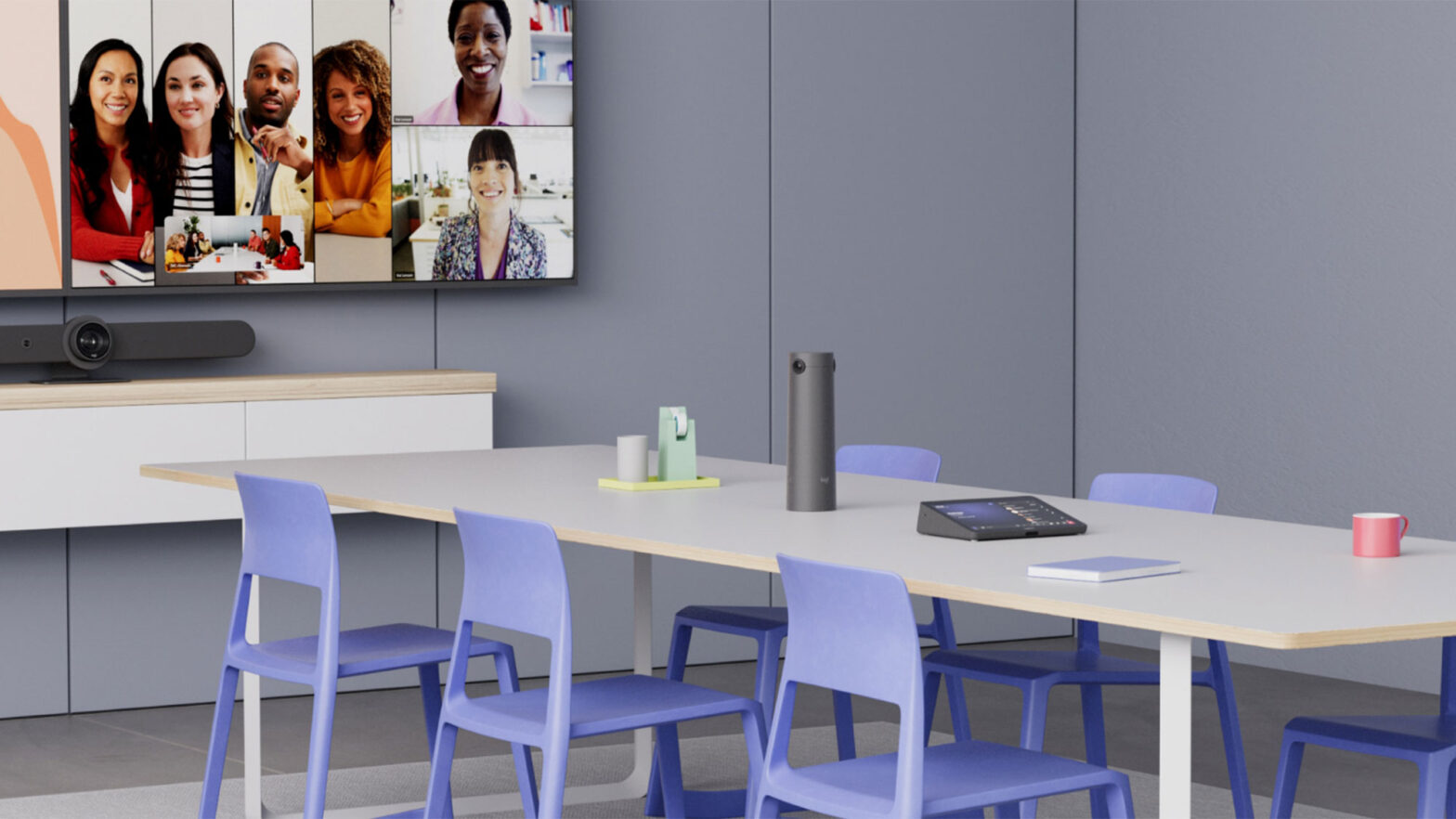 Logitech Sight Tabletop Conference Camera Will Make Remote Attendees ...