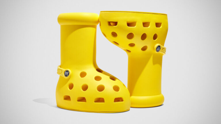MSCHF x Crocs Big Red Boots (Yellow): It’s The Big Red Boots In Yellow ...