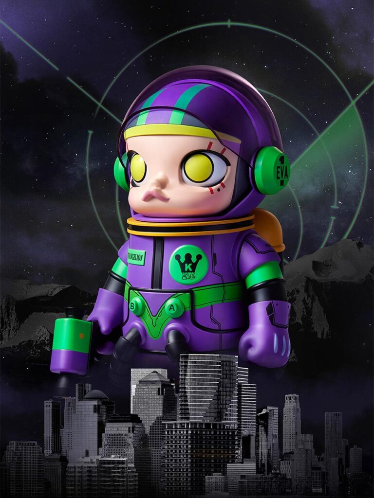 POP MART Collabs With Neon Genesis Evangelion For MEGA SPACE MOLLY ...