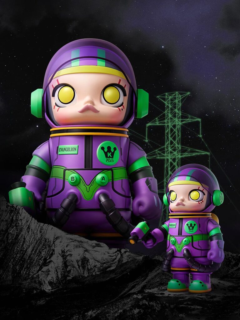 POP MART Collabs With Neon Genesis Evangelion For MEGA SPACE MOLLY ...