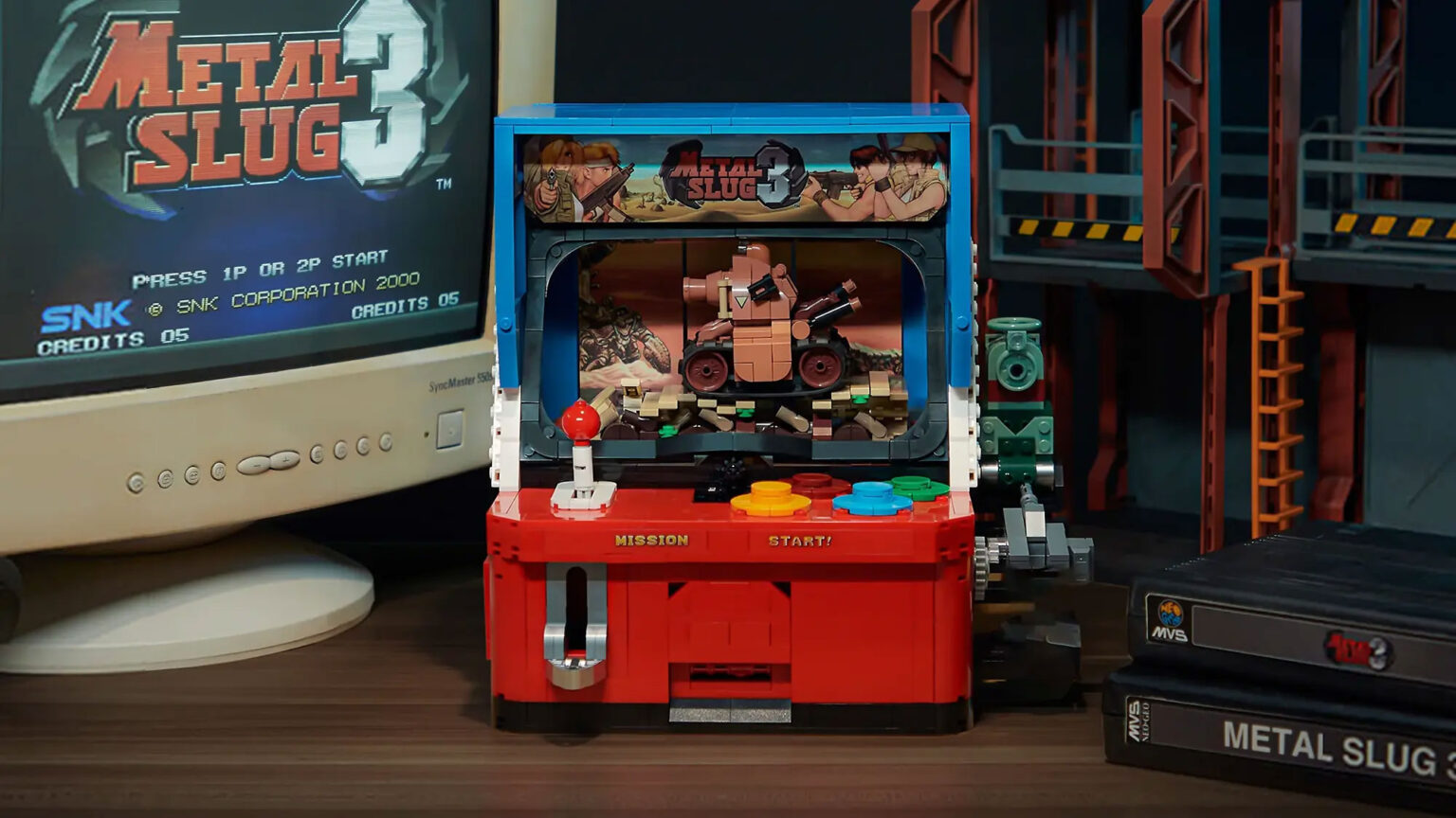 Meet The Brick-built SNK’s Metal Slug Collection From Pantasy