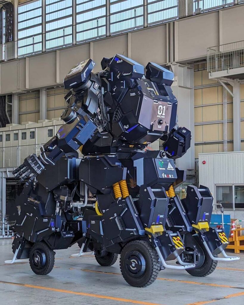 Tsubame Archax Real-life Mecha Has 5 Units To Go Around, Each ...