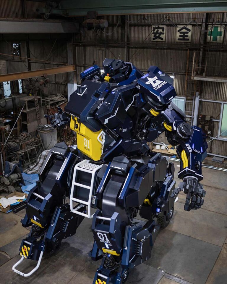Tsubame Archax Real-life Mecha Has 5 Units To Go Around, Each ...