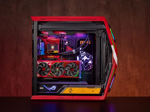 ASUS x Evangelion EVA-02 PC Gaming Components And Peripherals