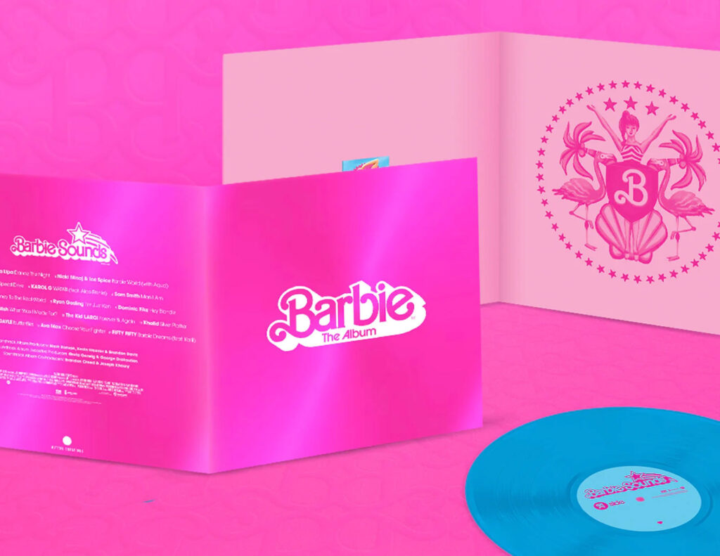 Barbie The Album Official Vinyl Movie Soundtrack Set Comes With A Doll ...