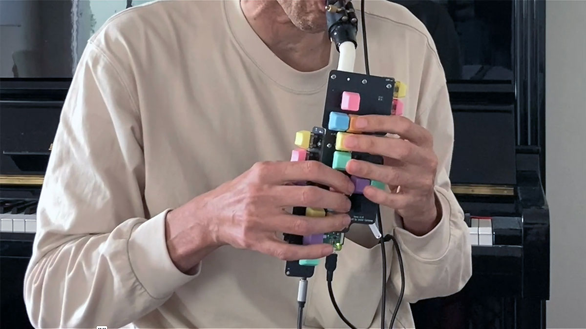 Haxophone Electronic Saxophone Is A Hackable Electronic Saxophone With Mechanical Keys